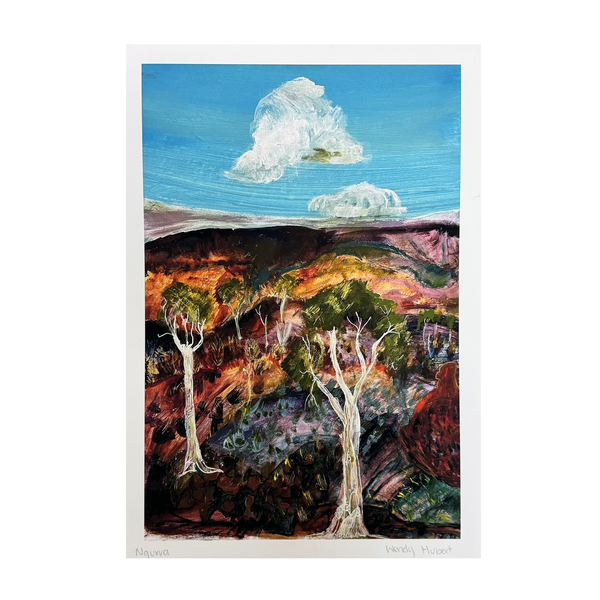 Juluwarlu Group Print Ngurra by Wendy Hubert - AGWA Design Store
